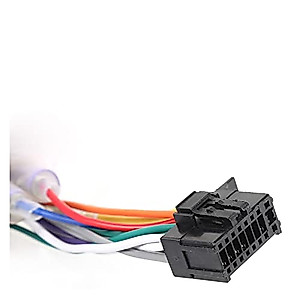 ZHANGTIAN Car Stereo Radio ISO Standard Wiring Harness Connector 16 Pin Stereo Auto Adapter Wiring Harness Connector Fit for Pioneer 2003-on