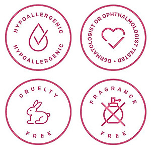 Almay Oil Free Gentle Eye Makeup Remover Pads, Hypoallergenic, Cruelty Free, -Fragrance Free, Ophthalmologist Tested, 120 Pads