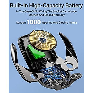 MEMOFO Wireless Car Charger Mount, 15W Fast Car Phone Holder Mount Wireless Charging Auto-Clamping, for iPhone 14 13 12 11 Pro Max Xs, Samsung Galaxy S21 S20, S10+ S9+ Note 9, etc