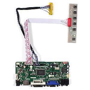 HDMI VGA DVI LVDs Controller Board 30 Pin for 10" 8.9" 1024x600 HSD089IFW1 HSD100IFW1 CLAA102NA0ACW CLAA089NA0ACW WLED LCD Panel