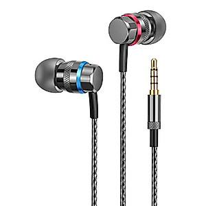HIFI WALKER A2, High Resolution Wired Earbuds, in Ear Headphones, Dynamic Crystal Clear Sound, 3.5mm Jack (NO Mic) for Android Phones,iPad,iPod, Computers, laptops, Hi-res Earbuds for HiFi mp3 Player