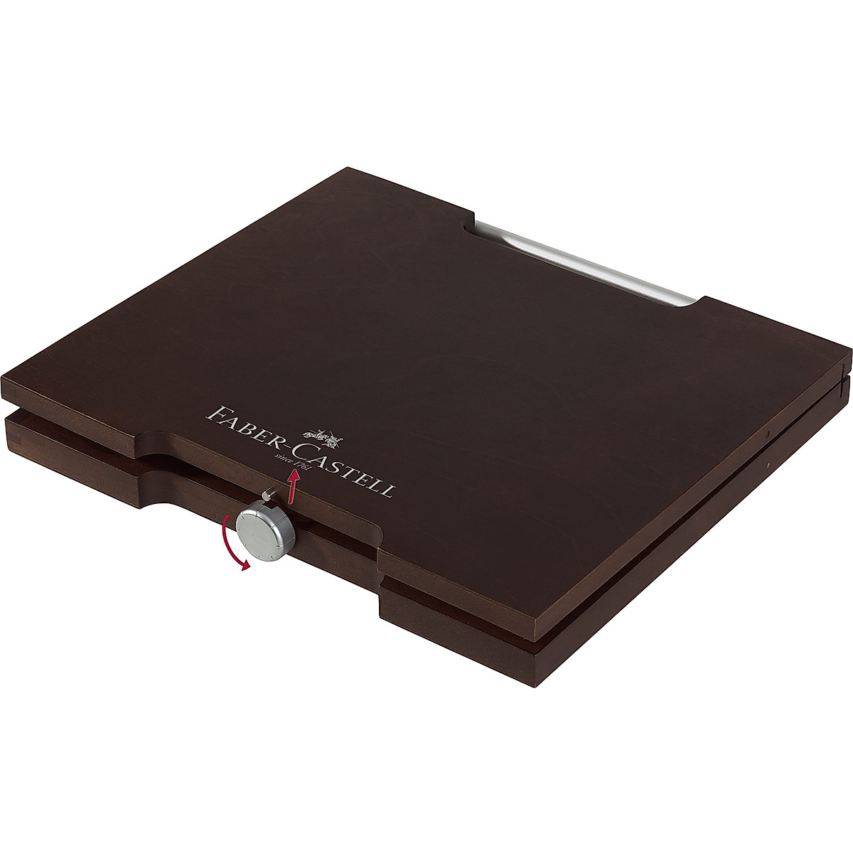 Faber-Castell 110072 – Wooden Case with 72 Polychrome Ecopencils, Multi-Coloured