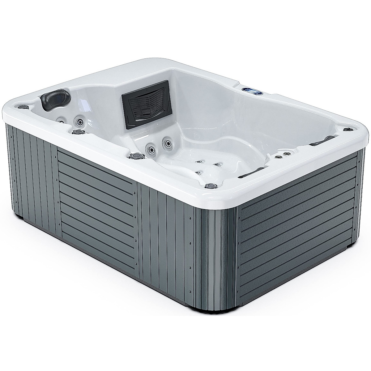 Oak Hill 3-Person 47-Jet Hot Tub with Lounge