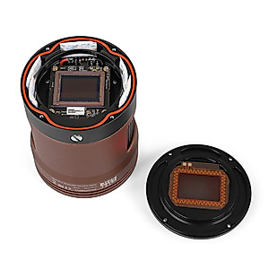 Omegon Premium Astro Camera veTec 571 C, Colour Sensor Cooled with 2 inch Thread and USB 3.0, Professional Accessories for Telescopes/Astrophotography