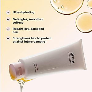 Gisou Honey Infused Conditioner, a Weightless and Nourishing Conditioner Enriched with Mirsalehi Honey, 8.1 fl oz