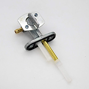 1YW- 14451-00-00 Air Filter Compatible with Yamaha Timberwolf 250 Big Bear 350 Moto-4 250 350 Kodiak 400 YFM350FW Bia Bear 350 4x4 1987-1999 with Fuel Gas Tank Switch Valve, by NAKAO