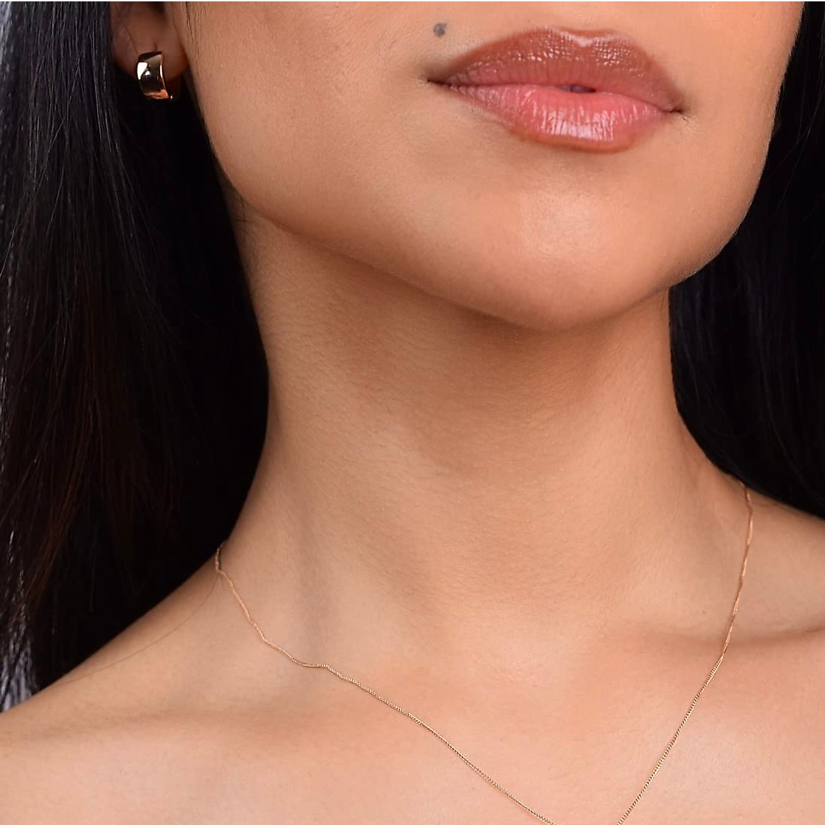 VNC Jewelry | 18K Gold Hoop Earrings for Women | Gold Plated Hypoallergenic Lightweight Earrings | Jewelry for Women | Perfect for Any Occasion with a Long-Lasting Finish