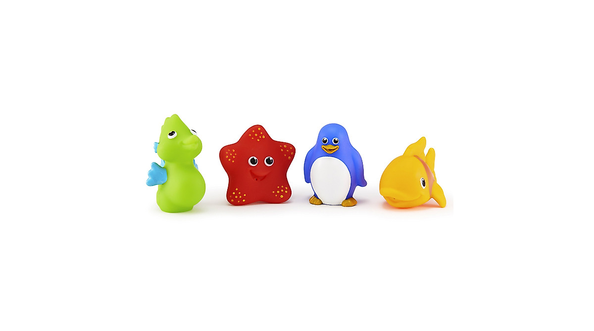 Munchkin Ocean Friends Bath Toy & Storage Set - Fun & Practical