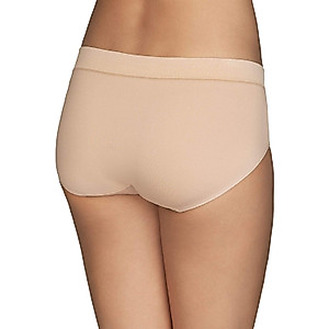 Vanity Fair Womens Beyond Comfort Seamless Waistband Hipster Panty, 7