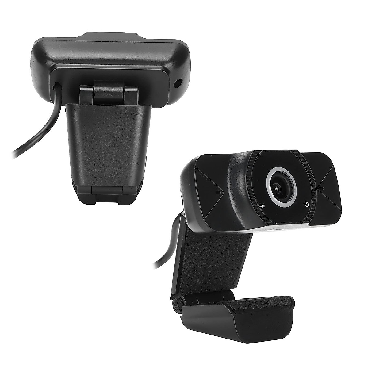 YYOYY 1080P/30FPS PC Webcam with Noise-Cancelling Microphone, USB Computer Web Camera for PC, Laptop and Desktop, Plug and Play, Webcam for Video Conferencing