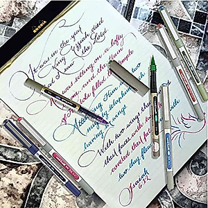 Uni-Ball EYE UB-157 Rollerball Pen 0.7mm Ball [Pack of 10] One of each colour