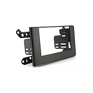 Scosche TA2121B Compatible with 2016-Up Toyota Tacoma Premium Model ISO Double DIN w/ Pocket Dash Kit Black