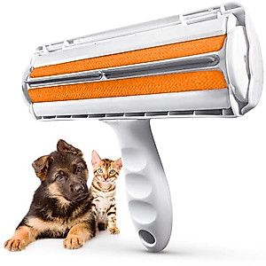 Pet Hair Remover – Reusable Lint Roller for Pet Hair – Easy to Use & Effective Lint Remover for Pet Hair – Static Pet Hair Roller Attracts Hair Like a Magnet – Cat Hair Remover & Dog Hair Remover
