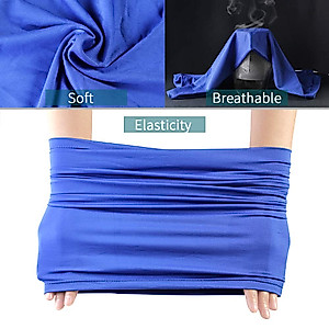 ACRIMAX 3 Pack Neck Gaiter Face Scarf Mask, Summer Face Cover Scarf Bandana Dust Sun UV Protection Breathable Lightweight Cool for Fishing Hiking Running Cycling