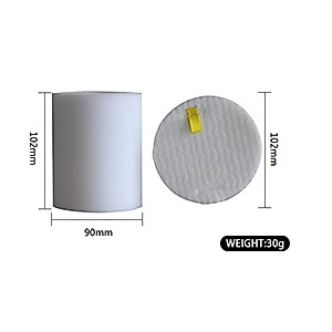 ConPus 2 Pack Vacuum Filters Replacement Compatible for Shark Rotator Pro Lift-Away NV500, NV501, NV502, NV503, NV505, NV510, NV520, NV552, UV560, NV642, ZU780, ZU782, ZU785, Part Xff500 Xhf500