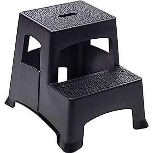 Tricam TRP-2 2STEPS 325LB Step Stool, Black