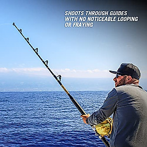 HERCULES Super Tough Braided Fishing Line 20 pounds Test Black 20LB (150 Yards) - 4 Strands