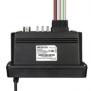 Retevis RA27 Fixed Mount Marine Radio with GPS,Waterproof IP67,Triple Watch,DSC,Emergency NOAA Weather,All USA/International/Canadian Marine Channels,Ship to Shore Radio for Boats,Black