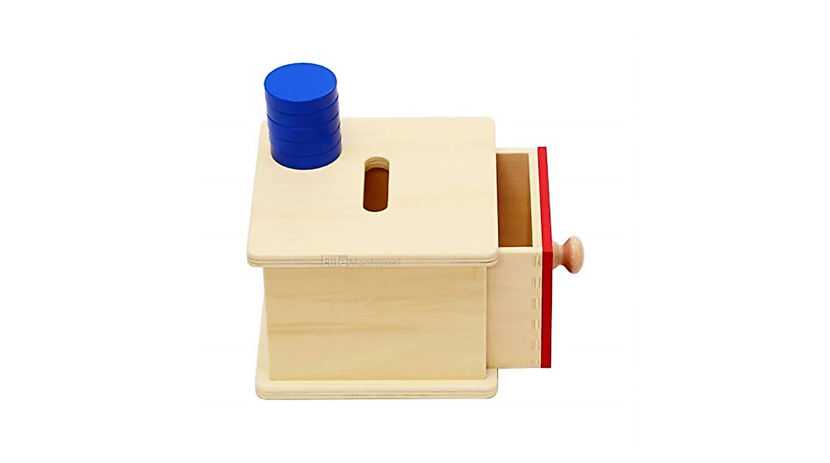Elite Montessori Coin Box: Enhance Motor Skills