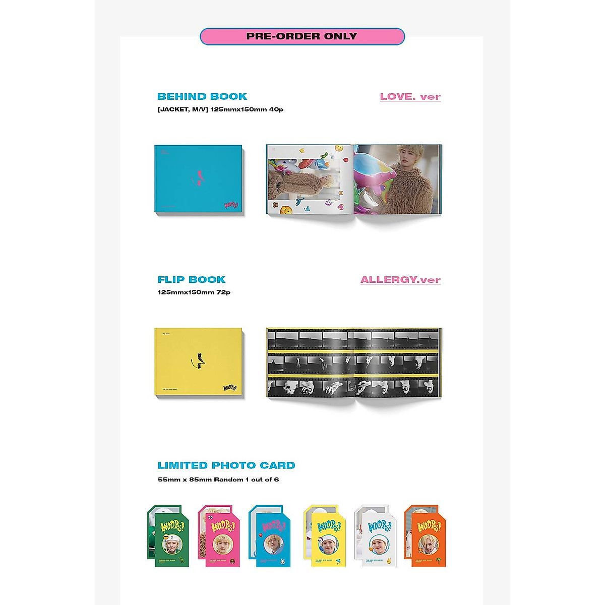 CHO Seung Youn (WOODZ) - WOOPS! [Random ver.] CD