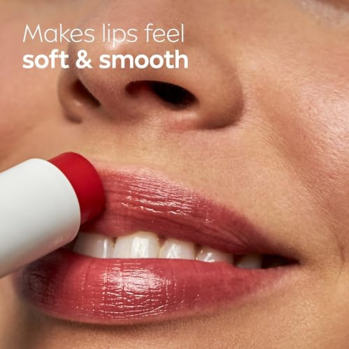 NIVEA Cherry Lip Care, Tinted Lip Balm Pack with Shea Butter, Nourishing Oils and Vitamin C & E, 3-in-1 Moisture, Repair and Color, 0.17 Oz Stick, Pack of 4