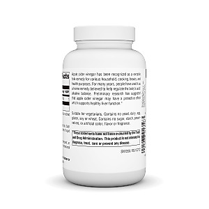 Source Naturals Apple Cider Vinegar 500mg Dietary Supplement - 180 Tablets