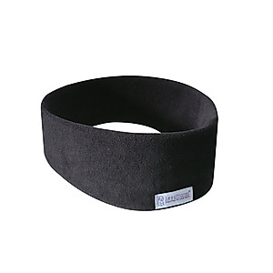 AcousticSheep SleepPhones Wireless | Bluetooth Headphones for Sleep, Travel, and More | The Original and Most Comfortable Headphones for Sleeping | Midnight Black - Fleece Fabric (Size M)