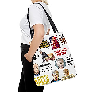 Larry Aesthetic David Tote Bag for Women and Men Beach Bag Shopping Bags School Shoulder Bag Reusable Grocery Bags