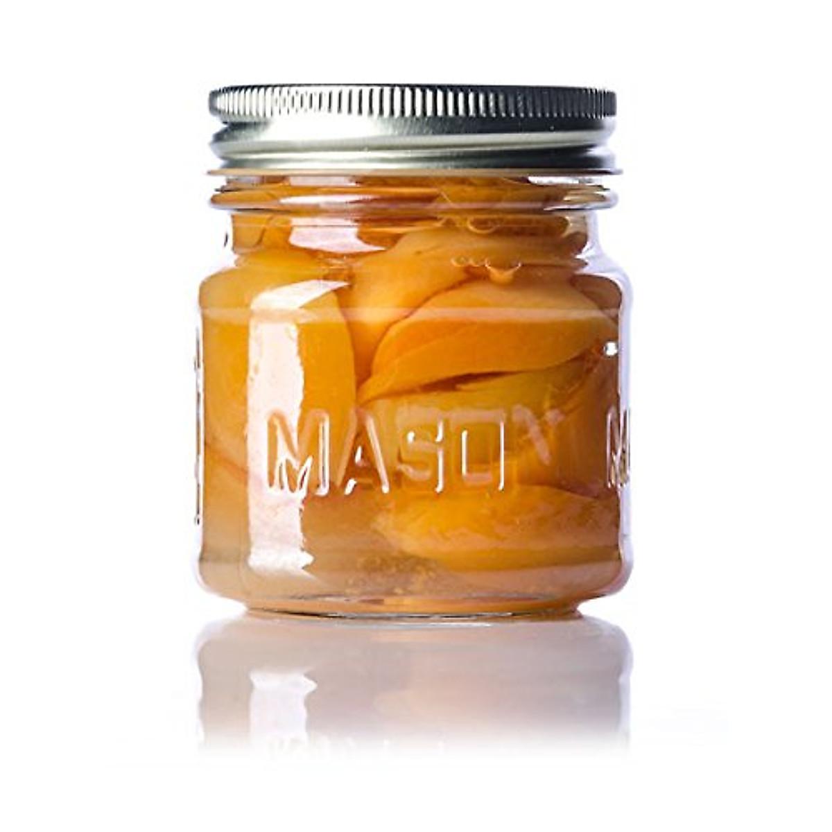 8 oz Mason Jars with 1 piece lids (12-Count) Food-Grade Safe, Versatile