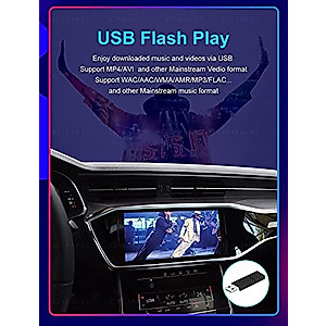 Smart World Company MMB 9.0 Android OS Video Streaming Adapter for Carplay and Android Auto Media interfaces enables app Download Music Video Navigation USB Type-C