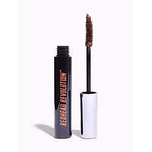 Redhead Revolution's Vegan Gingerlash Redhead Mascara | Auburn Brown Mascara for Redheads & Blondes (Honest Auburn)
