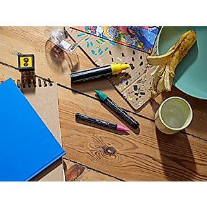 Acrylic Marker - STABILO FREE Acrylic - T100 1-2 mm Bullet Tip - Box of 5 - White