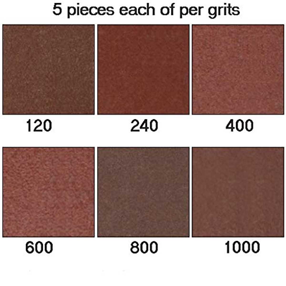 Bskifnn 30 Pack Sanding Belts 120 240 400 600 800 1000 Grits 5PCS per size High Performance Silicon Carbide Sanding Belts (1 x 30 Inch)