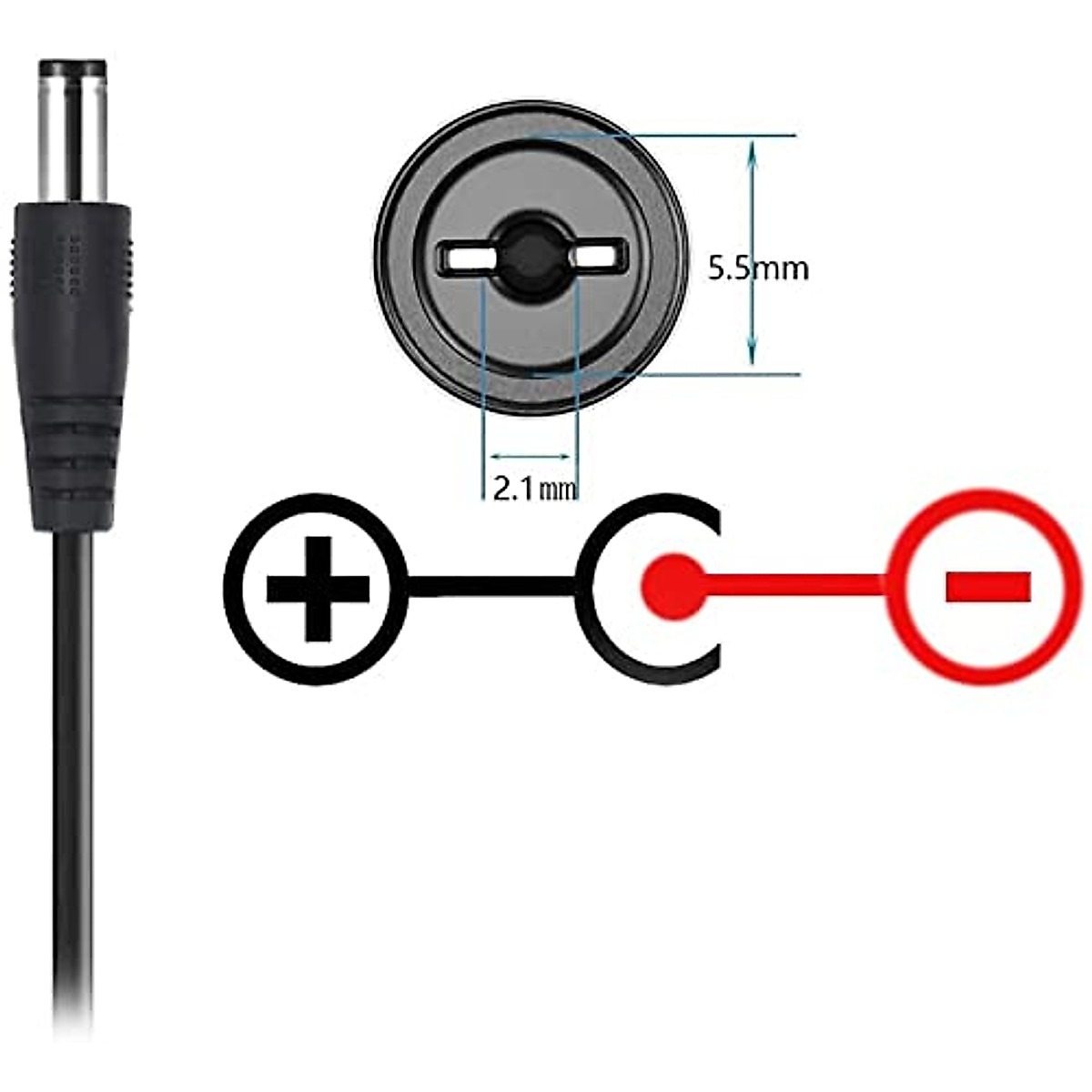 WindSwallow 9V AC/DC Power Supply Adapter Compatibility with for Boss Electronic Effects Pedal, Dunlop, Danelectro, DigiTech, Ditto, Electro Harmonix, TC Electronic, Zoom Guitar Multi Effects Pedal