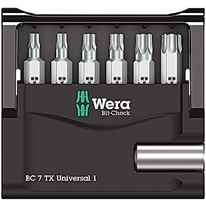 Wera TORX Mini-Check TX Sheet Metal Bit Set