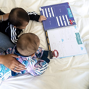 Great Newborn Twins by Unconditional Rosie | A Beautiful Baby Memory Book for Documenting their First Year | Gorgeous and Perfect Baby Twin Gifts - Cows Edition | Twins Baby Items that You'll Love