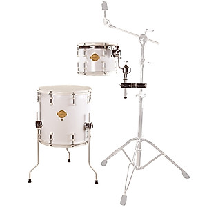 Sawtooth Command Series Extension Tom Pack - Includes: 8" Tom & 14" Floor Tom, White