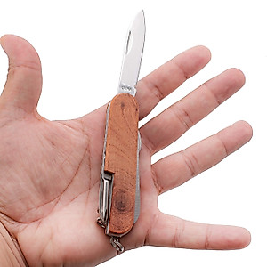 Set of 3, Personalized Pocket Knife - 8 Function Multi-tool Custom Engraved Pocket Knives - 12 Fonts - Groomsman Gifts for Wedding, Bachelor Party - Groomsmen Proposal Gifts