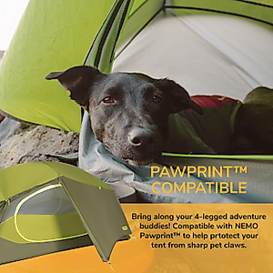 NEMO Aurora 3P Tent (Green Nova) & Footprint