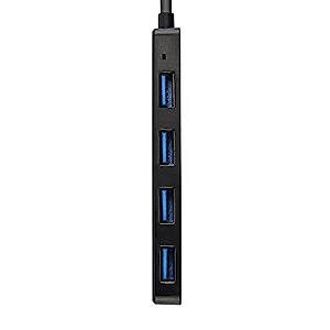 GT Media 4-Port USB 3.0 Hub, High Speed Data Transfer Splitter, 4-in-1 USB 15cm Connector for PC Computer Laptop Desktop