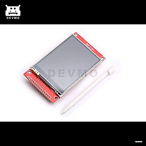 DEVMO ILI9341 2.8" SPI TFT LCD Display Touch Panel 240X320 Module with PCB 5V/3.3V STM32 with Touch