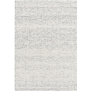 Livabliss x Vivir Andreas Modern Area Rug, 8' x 10', Light Gray, (8' x 10')