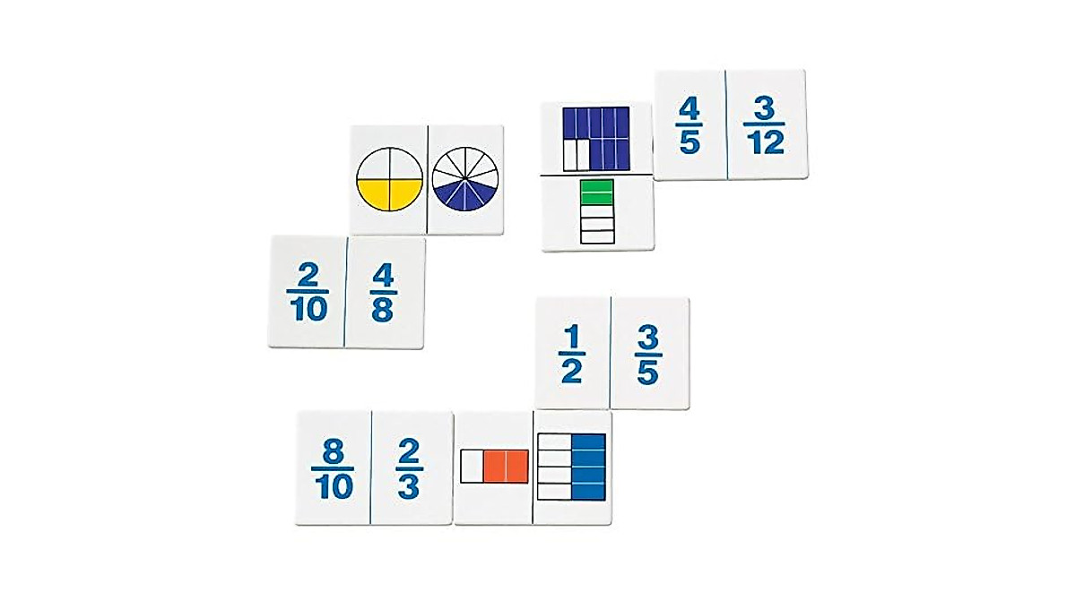 Engaging Fraction Dominoes Set for Classroom Learning