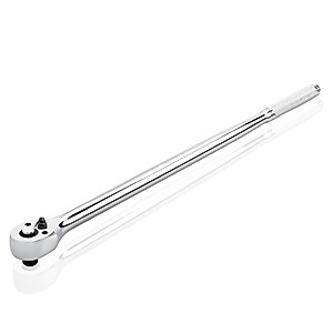 Neiko 03034A 3/8” Drive Extra Long Ratchet | 18” Length | 72 Tooth Gear | Cr-Mo Head | CR-V Steel