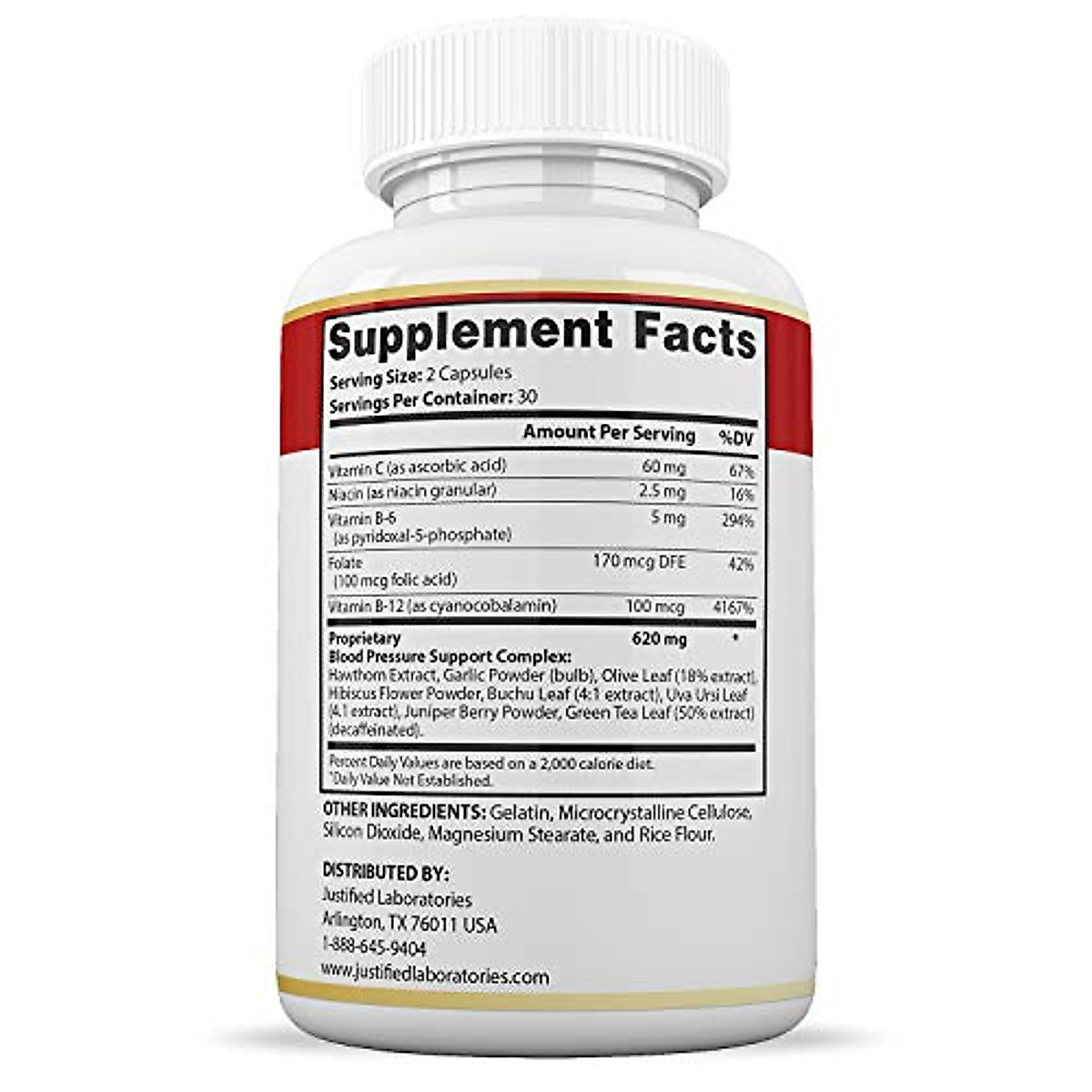 (5 Pack) Blood Balance Advanced Formula 620MG All Natural Formula Supplement Pills 300 Capsules