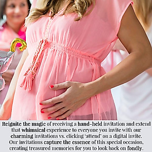 Outer Space Planets Themed Baby Sprinkle Baby Shower Invitations for Boys, 20 5x7 Fill In Cards with Twenty White Envelopes by AmandaCreation