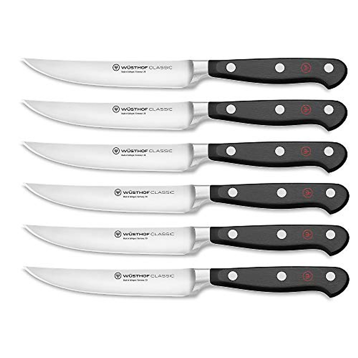 WÜSTHOF Classic 6-Piece Steak Knife Set