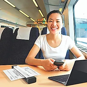 Visioneer RoadWarrior 3 Simplex Mobile Document Scanner for PC and Mac, USB Powered Travel Scanner
