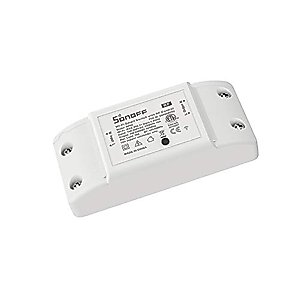 Sonoff RFR2 WiFi Wireless Smart Switch with RF Receiver for DIY Smart Home, Works with Alexa & Google Home Assistant, No Hub Required