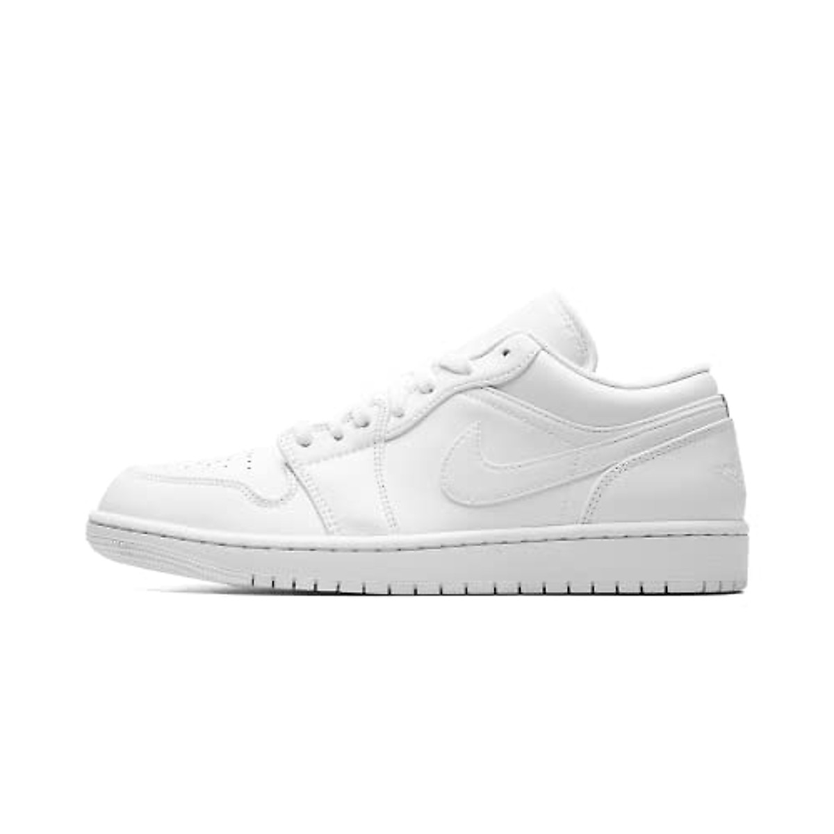 Jordan Mens Air Jordan 1 Low 553558 136 - Size 10 White/White-White